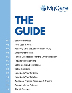 MyCare Program Overview